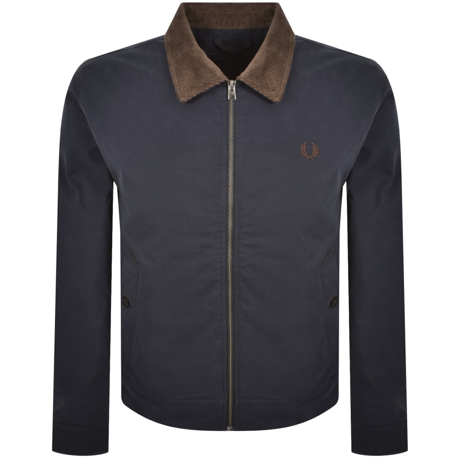 Fred Perry Caban Jacket Navy | Mainline Menswear